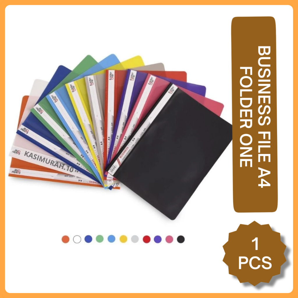 Jual (Instan/Gojek) Business File A4 Folder One / Bisnis File Bening ...