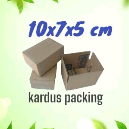 Jual Kardus box packing 10x7x5 cm | kerdus kecil | box recycle | siap ...