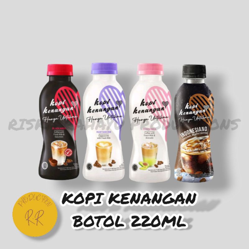 Jual Kopi Kenangan Kemasan Botol Pet 220 ML | Shopee Indonesia