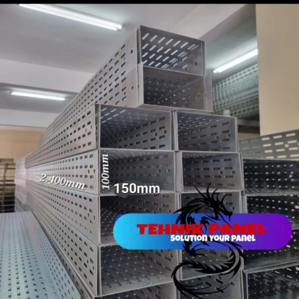 Jual Kabel Tray 150x100x2400mm Electro/Hotdip Galvanis Tipe C dan Tipe ...