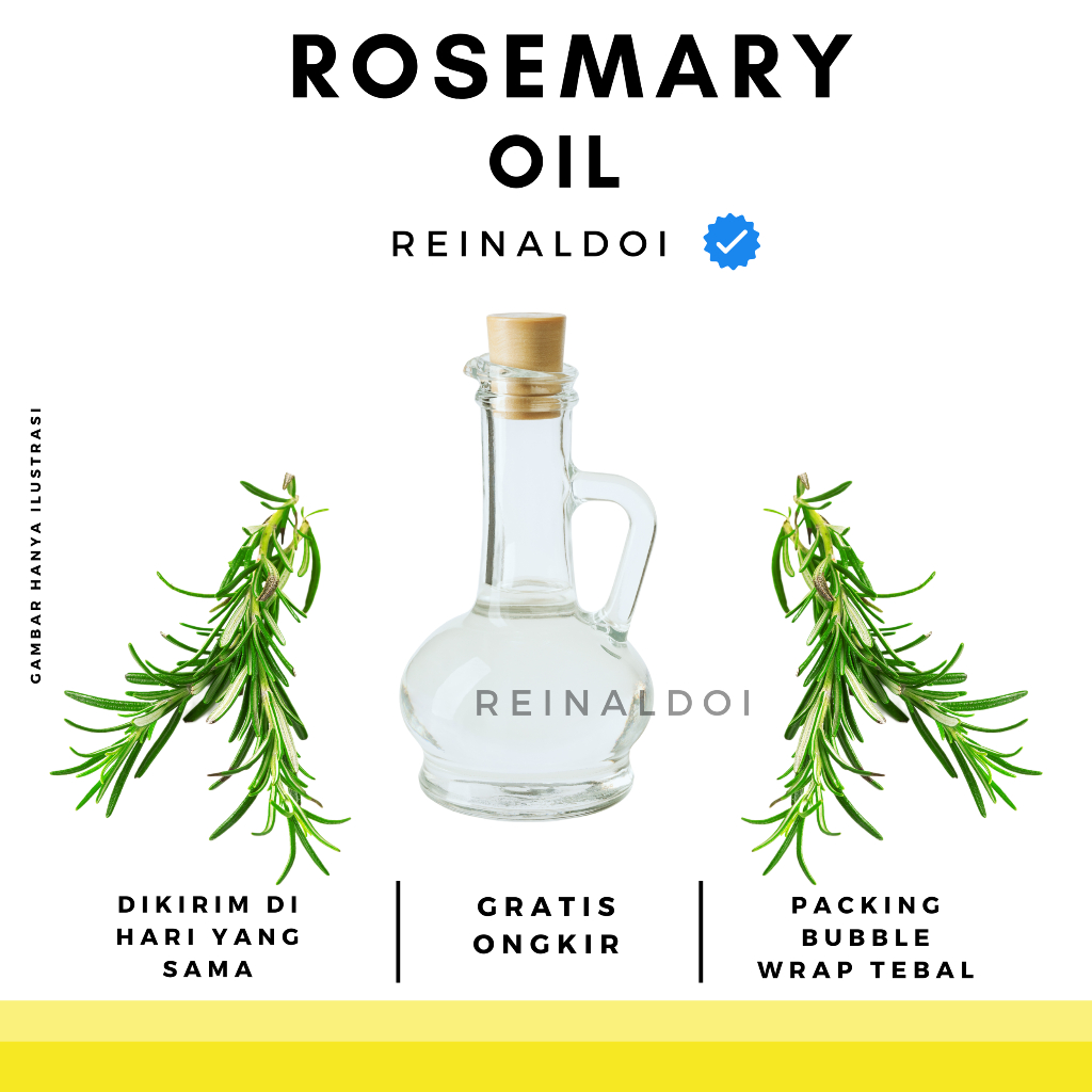 Jual Rosemary Oil Minyak Essential Rosemeri 100 ML | Shopee Indonesia