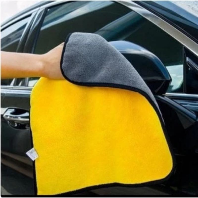 Jual Kain Lap Halus 2 sisi warna aman buat bodi mobil | Shopee Indonesia