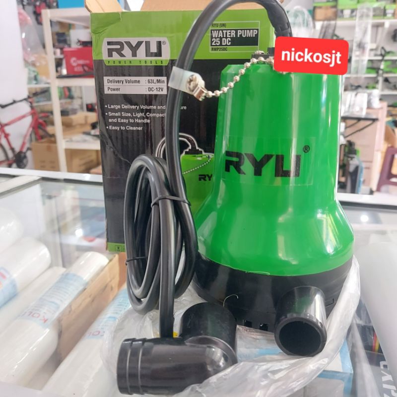 Jual mesin pompa celup air waterpump ryu RWP25 RWP 25 water pump | Shopee Indonesia