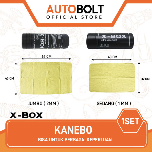 Jual Lap Kanebo X-BOX High Quality Dengan Tabung Daya Serap Tinggi ...