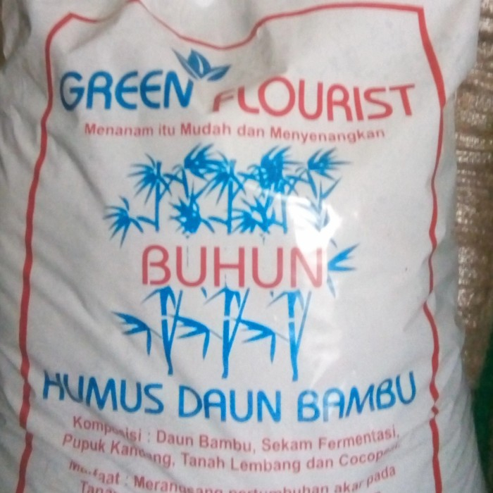 Jual Media tanam kompos humus daun bambu organik | Shopee Indonesia