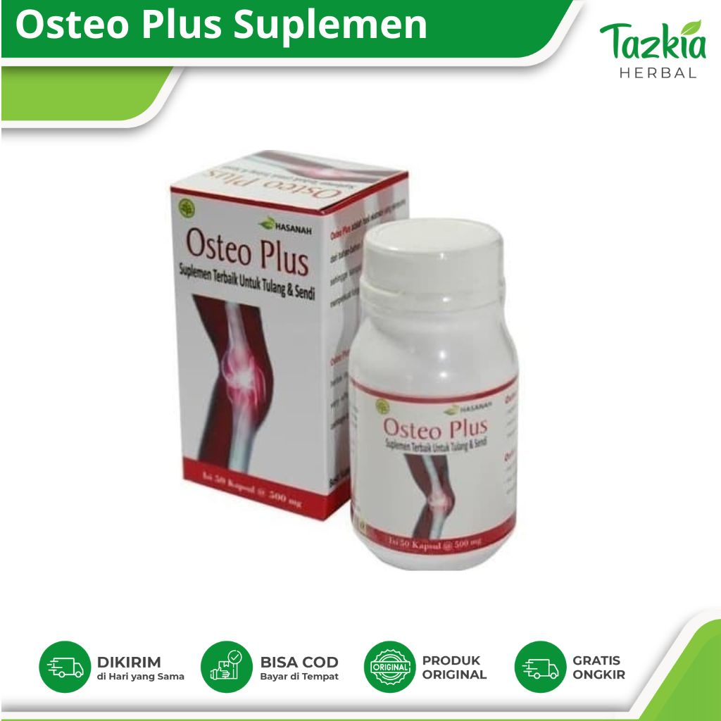 Jual Osteo Plus Suplemen Untuk Tulang & Sendi Osteoplus 50 Kapsul ...