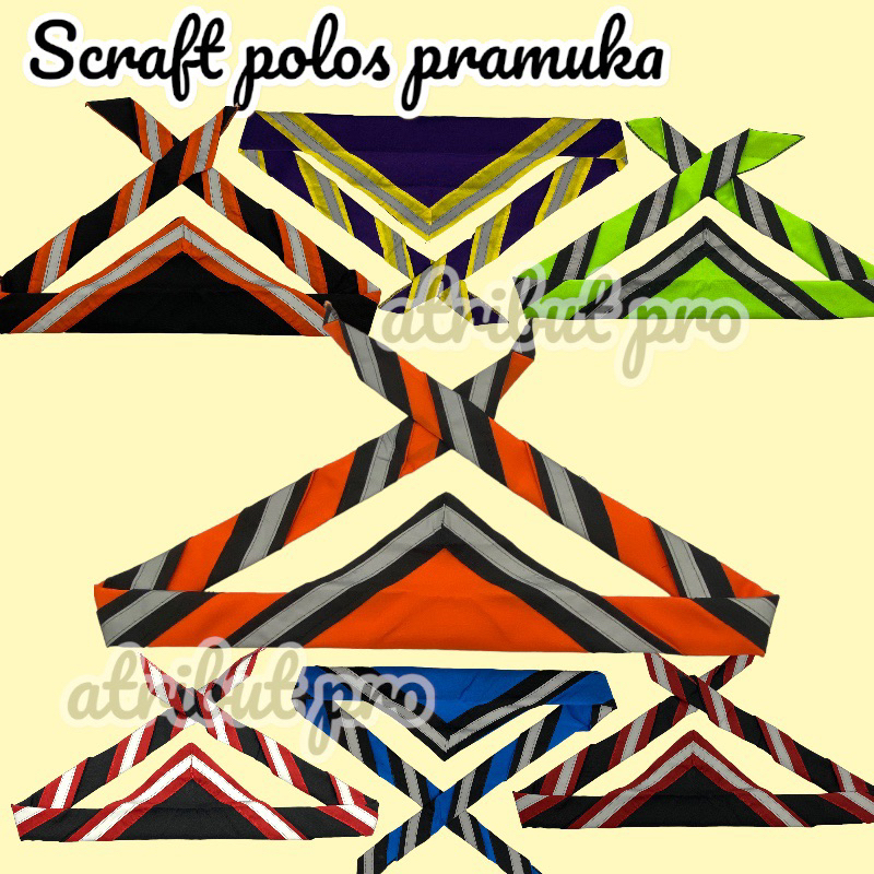 Jual SCRAF PRAMUKA MENYALA / SCRAF PRAMUKA / PERALATAN PRAMUKA ...