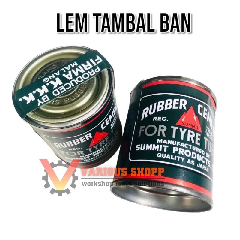 Jual Rubber Cement Lem Karet Tambal Ban Tiptop Lem Cacing Ban Tubeless ...
