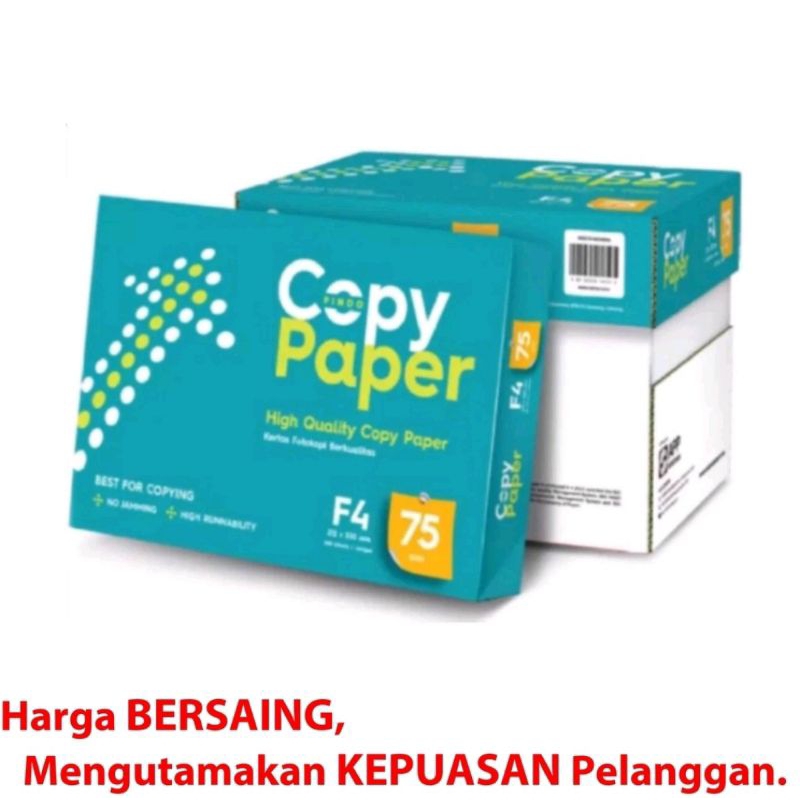 Jual kertas copy paper F4 1 dus | Shopee Indonesia