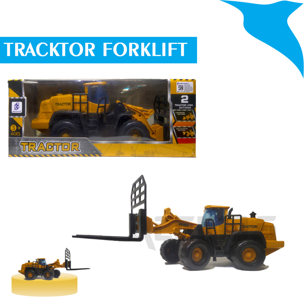 Jual ( COD ) Mainan Anak Koleksi Mobil-Mobilan Traktor Alat Berat Truk ...