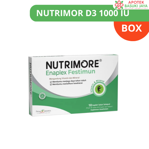 Jual NUTRIMORE - vitamin D3 1000 iu | Shopee Indonesia