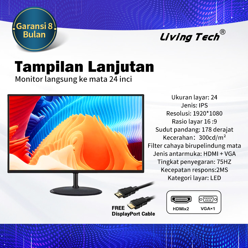 Jual Living Tampilan Layar HD , Monitor Rumah , (17 inci / 19 Inci / 22 ...