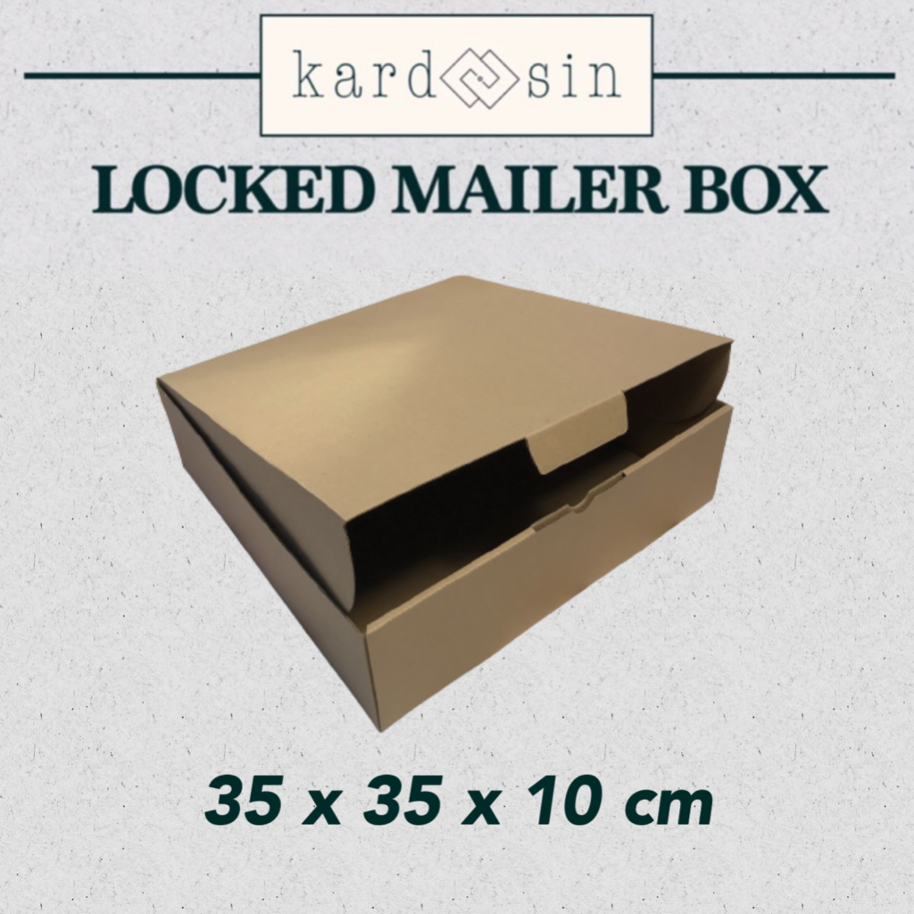 Jual KARDUS PACKING PIZZA BOX COKLAT PACKAGING POLOS CUSTOM SABLON ...