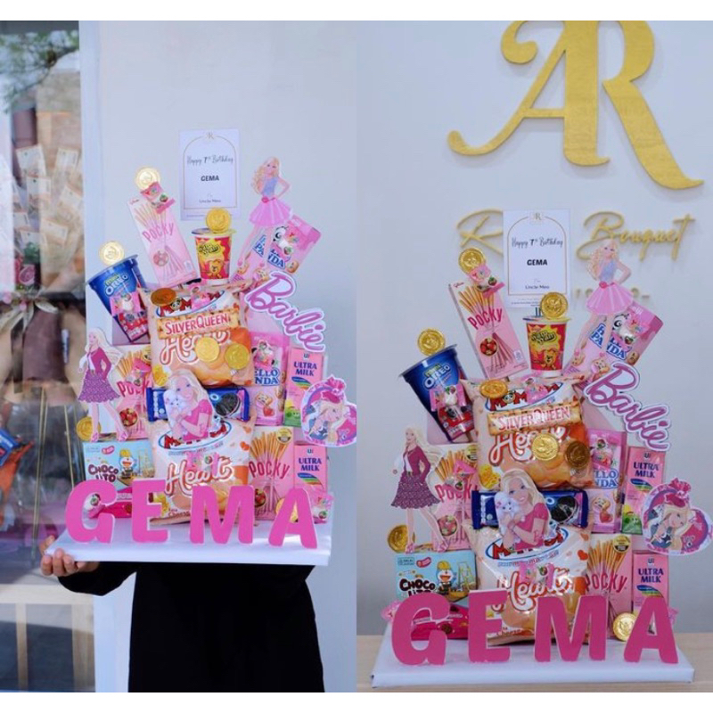 Jual SNACK TOWER MADING SNACK REQ WARNA TEMA BALI ORDER H-1 YA NO ...