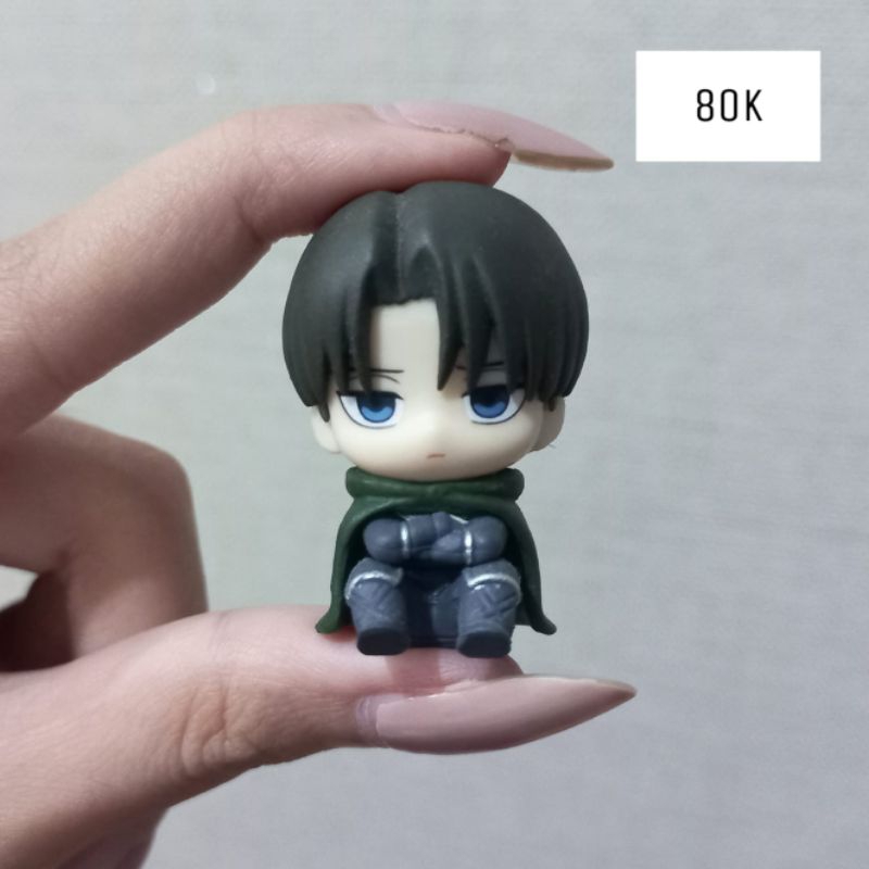 Jual Levi Ackerman Bandai Machibouke Gacha Attack on Titan AOT SnK ...