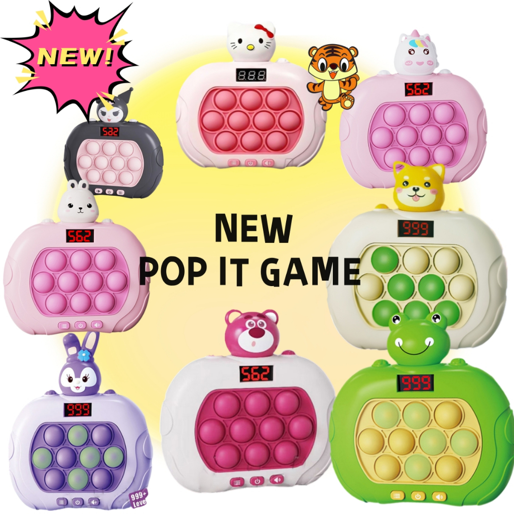 Jual Lele Toys Pop It Elektronik Bubble Game Challenge Fidget Music ...