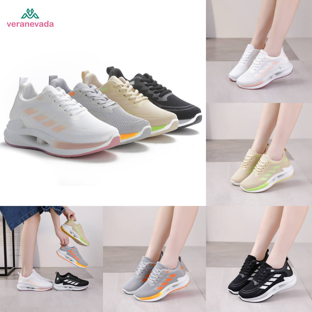 Jual Vera Nevada Sepatu Sneakers Wanita Sport Shoes A54 | Shopee Indonesia