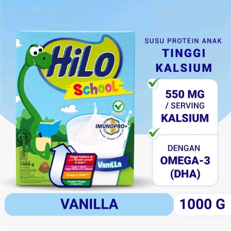 Jual HiLo School Vanilla1000g | Shopee Indonesia