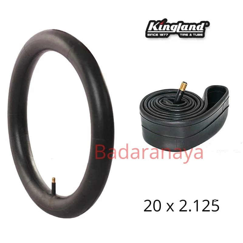 Jual Kingland Ban Dalam Sepeda 20 x 2.125 Ban Dalam Pentil Besar Dop Motor Tipe Schrader ...