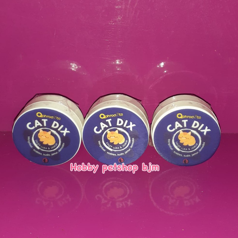 Jual Cat dix aphrodite salep - salep luka jamur kulit kucing kudis ...