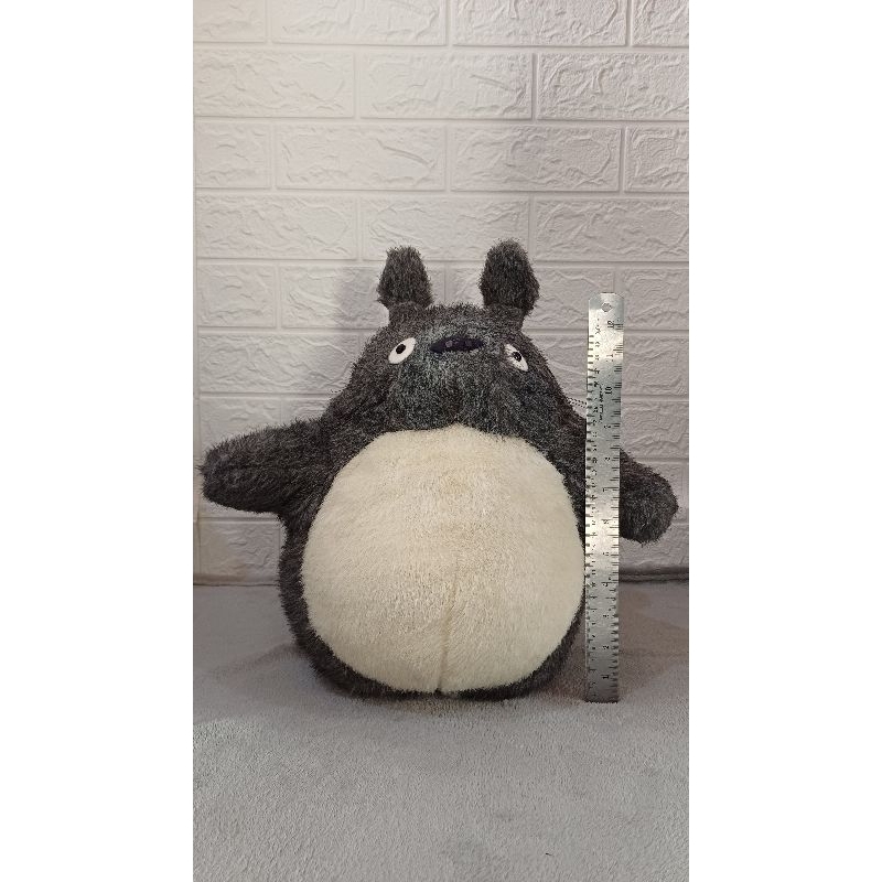 Jual Boneka Totoro Sun arrow studio Ghibli abu Tua classic (1) | Shopee ...
