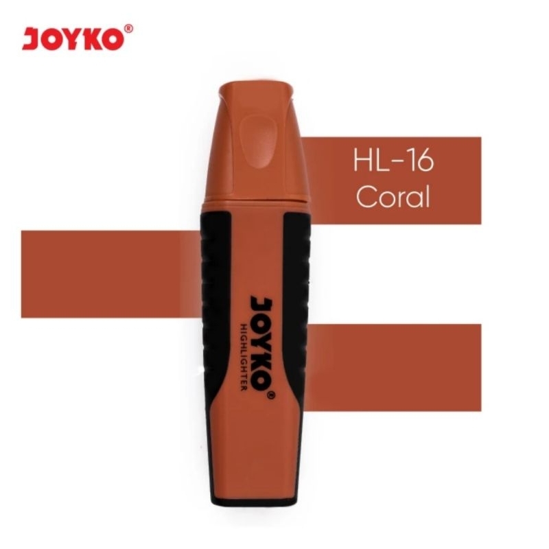 Jual Stabilo Highlighter Penanda Warna Joyko HL1 - 5 / 6 - 16 Pastel ...