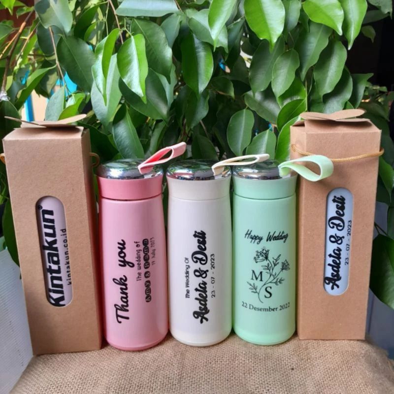 Jual Souvenir Botol nice custom nama kemas bok | Shopee Indonesia