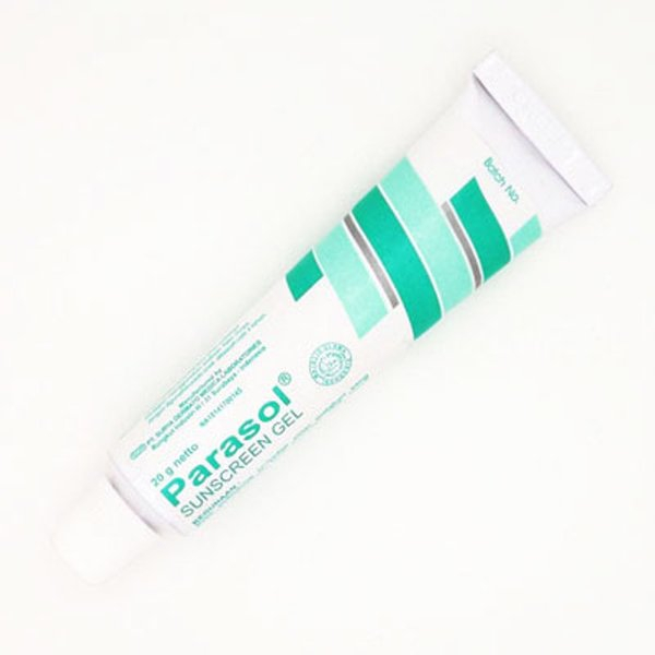 Jual PARASOL SUNSCREEN GEL ISI 20 GRAM MELINDUNGI KULIT DARI SINAR ...