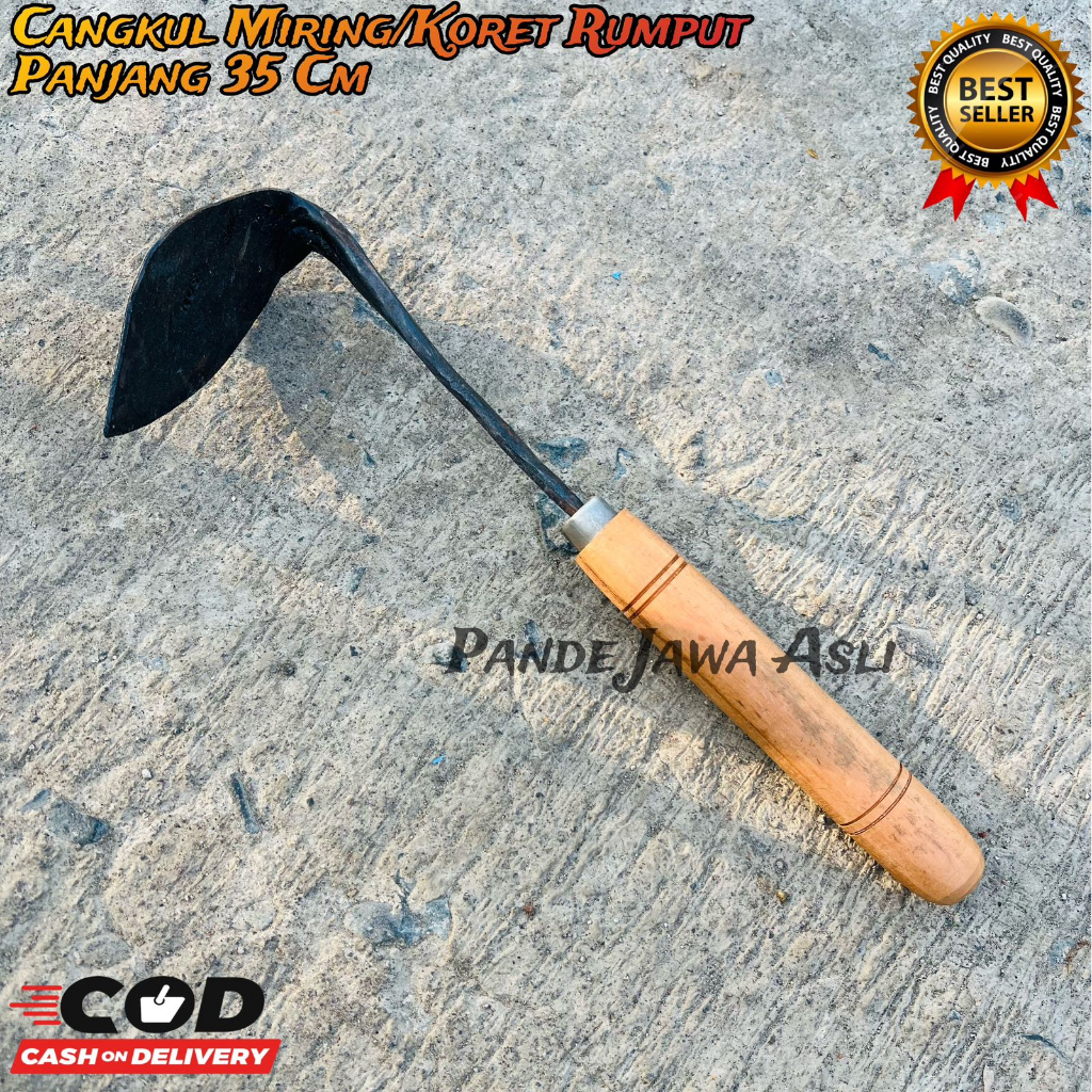Jual Cangkul mini model miring baja asli - pacul rumput taman serbaguna ...