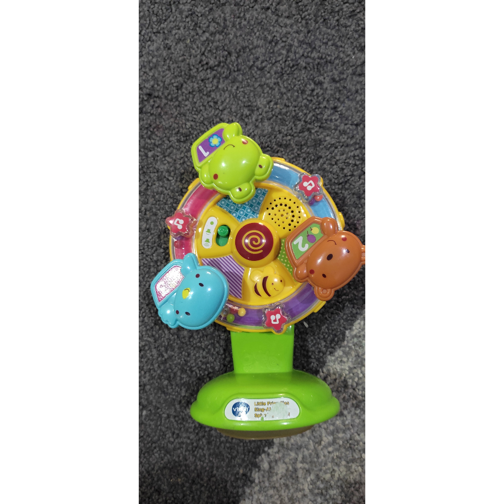 Jual Mainan Edukasi Anak Vtech Little Friendlies Sing Along Spinning ...
