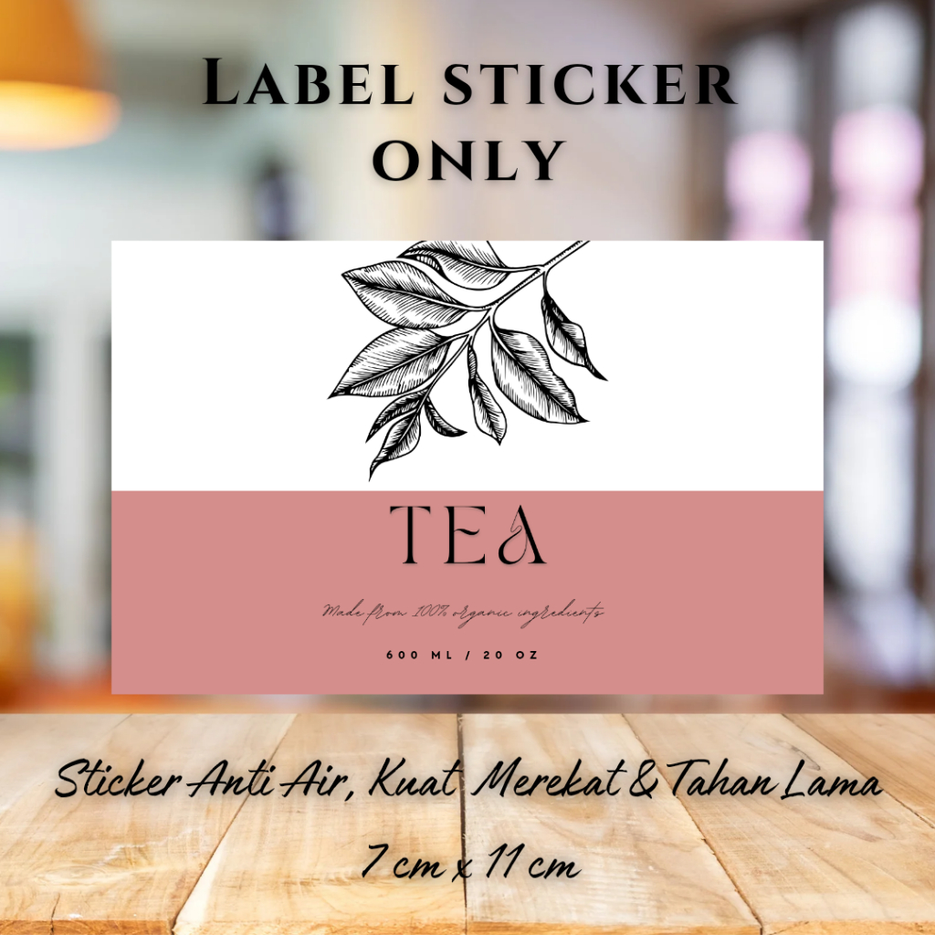 Jual Stiker Label Makanan Kemasan Kopi Gula Teh | Shopee Indonesia