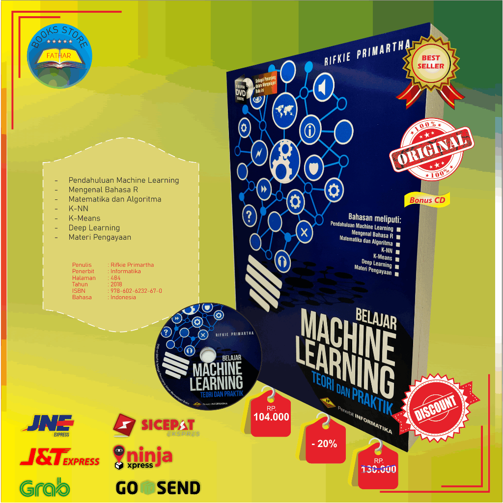 Jual Buku BELAJAR MACHINE LEARNING Teori dan Praktek | Shopee Indonesia Jual Buku BELAJAR MACHINE LEARNING Teori dan Praktek | Shopee Indonesia