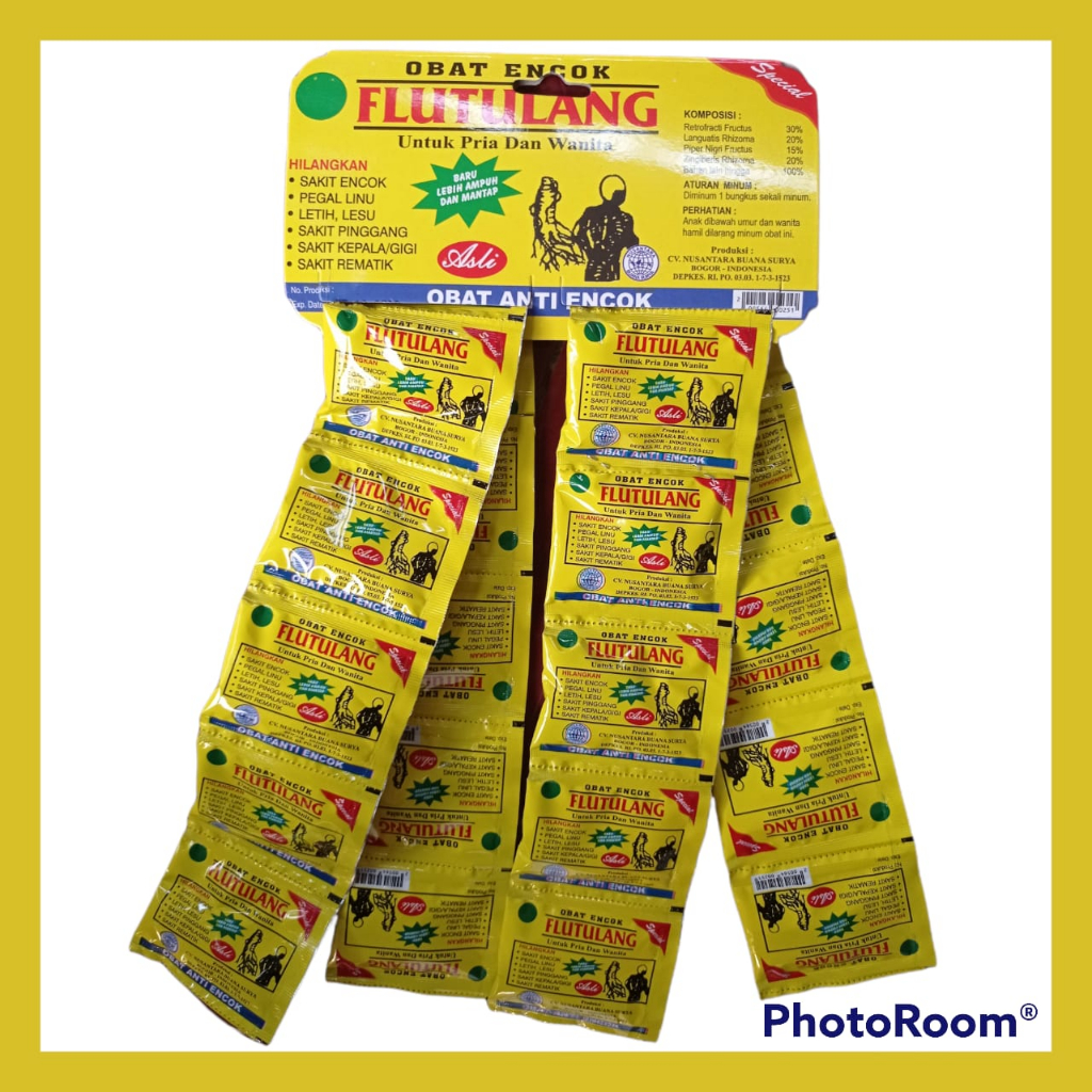 Jual Flu Tulang Kapsul Herbal Encok Pegal Linu, Letih lesu, Sakit ...