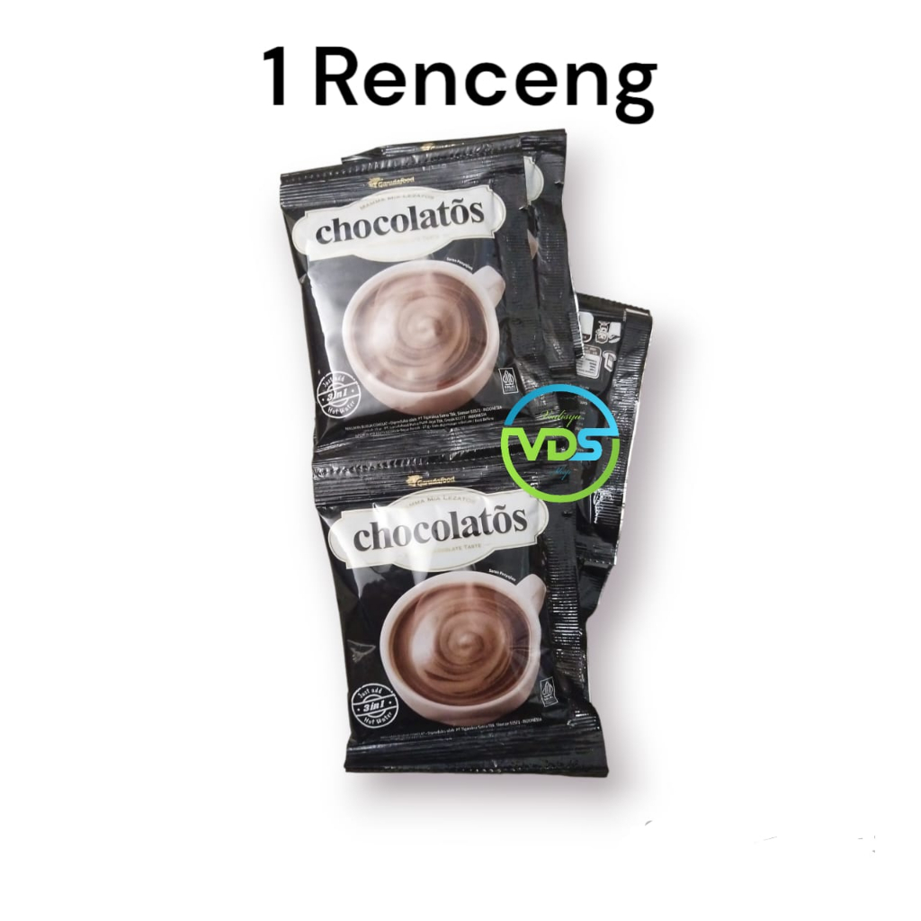 Jual Chocolatos Drink Minuman Bubuk Coklat 3in1 Renceng Isi 10 Sachet ...