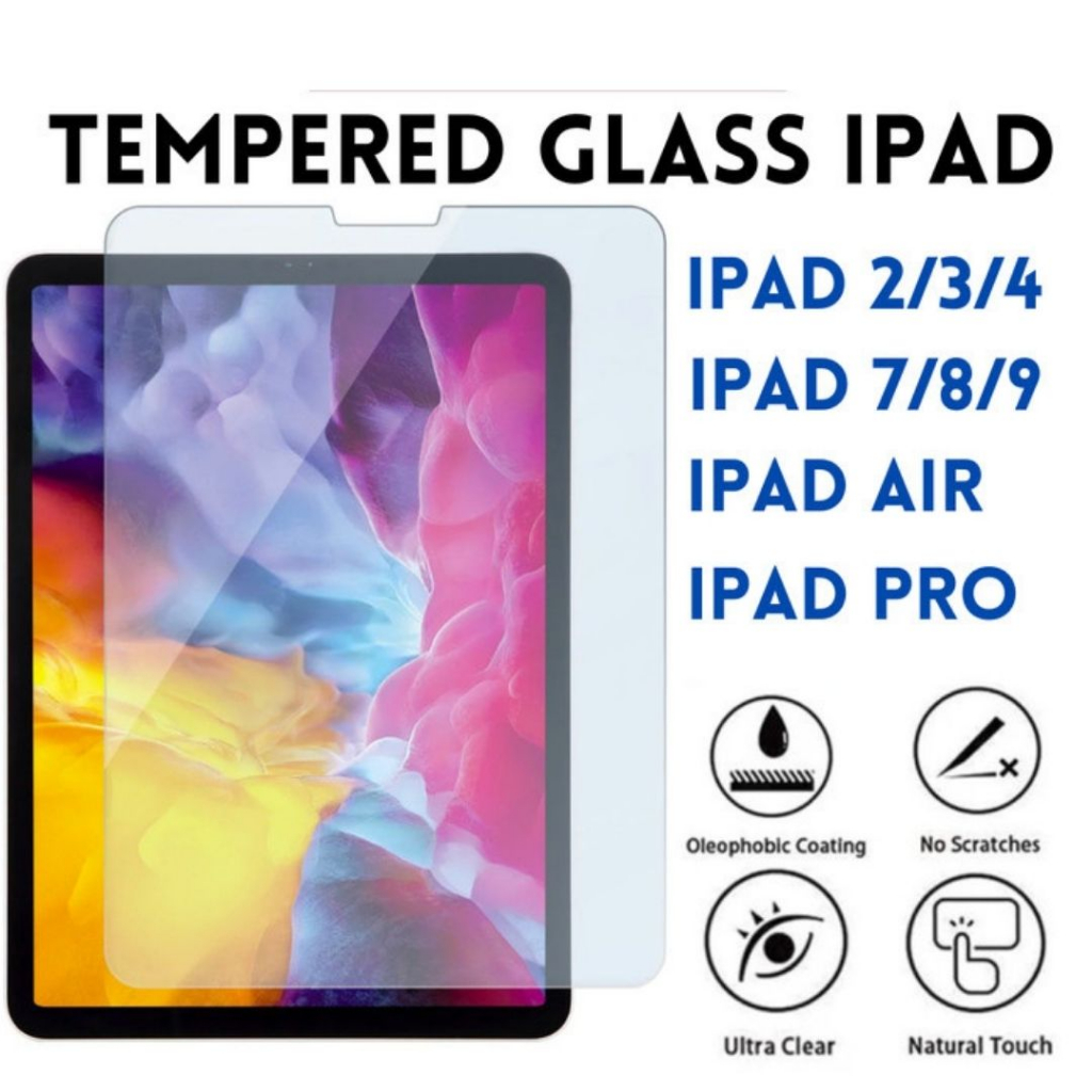Jual TG TAB BENING - Tempered Glass Ipad Mini 1 2 3 4 5 6 7 Ipad 2 3 4 ...