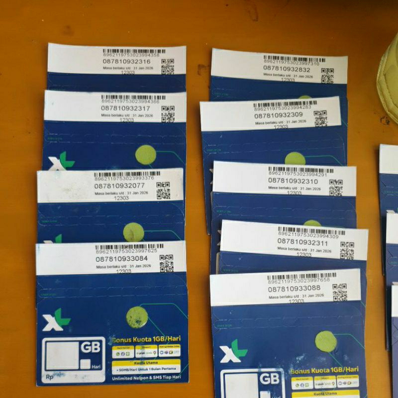 Jual kartu perdana reguler XL/Axis exp panjang | Shopee Indonesia