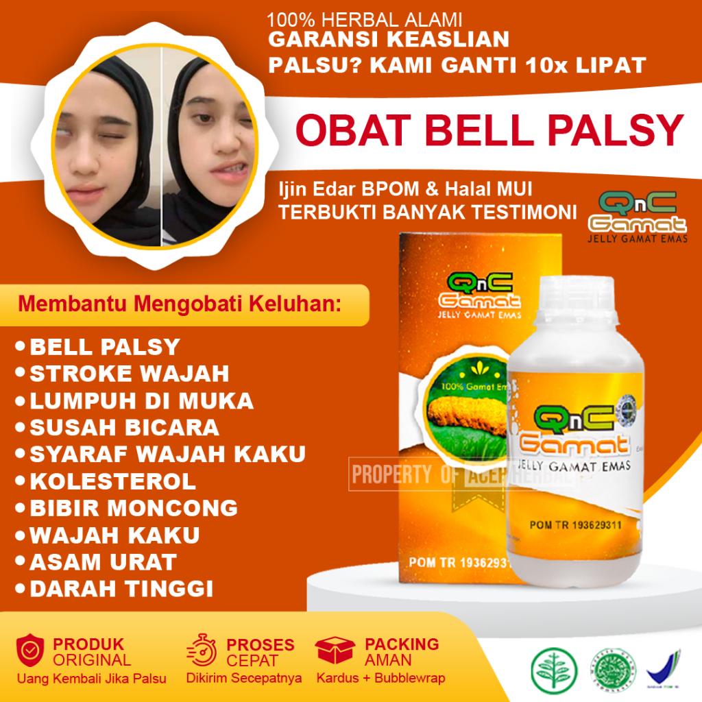 Jual Obat Bells Palsy Wajah Kaku Susah Bicara Lumpuh Di Wajah Pelo ...