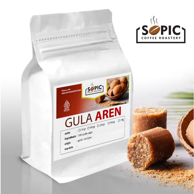 Jual Gula Aren Semut Asli 200 gr Organik Kualitas Export / Gula sehat ...