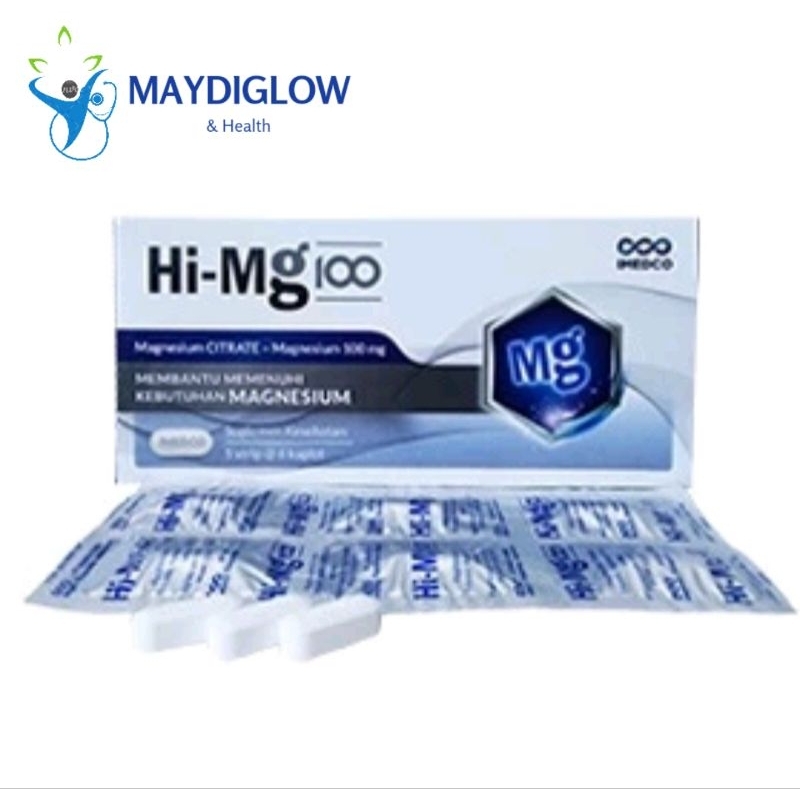 Jual Hi-Mg 100 Box isi 30 Cap Membantu Memenuhi Kebutuhan Magnesium ...