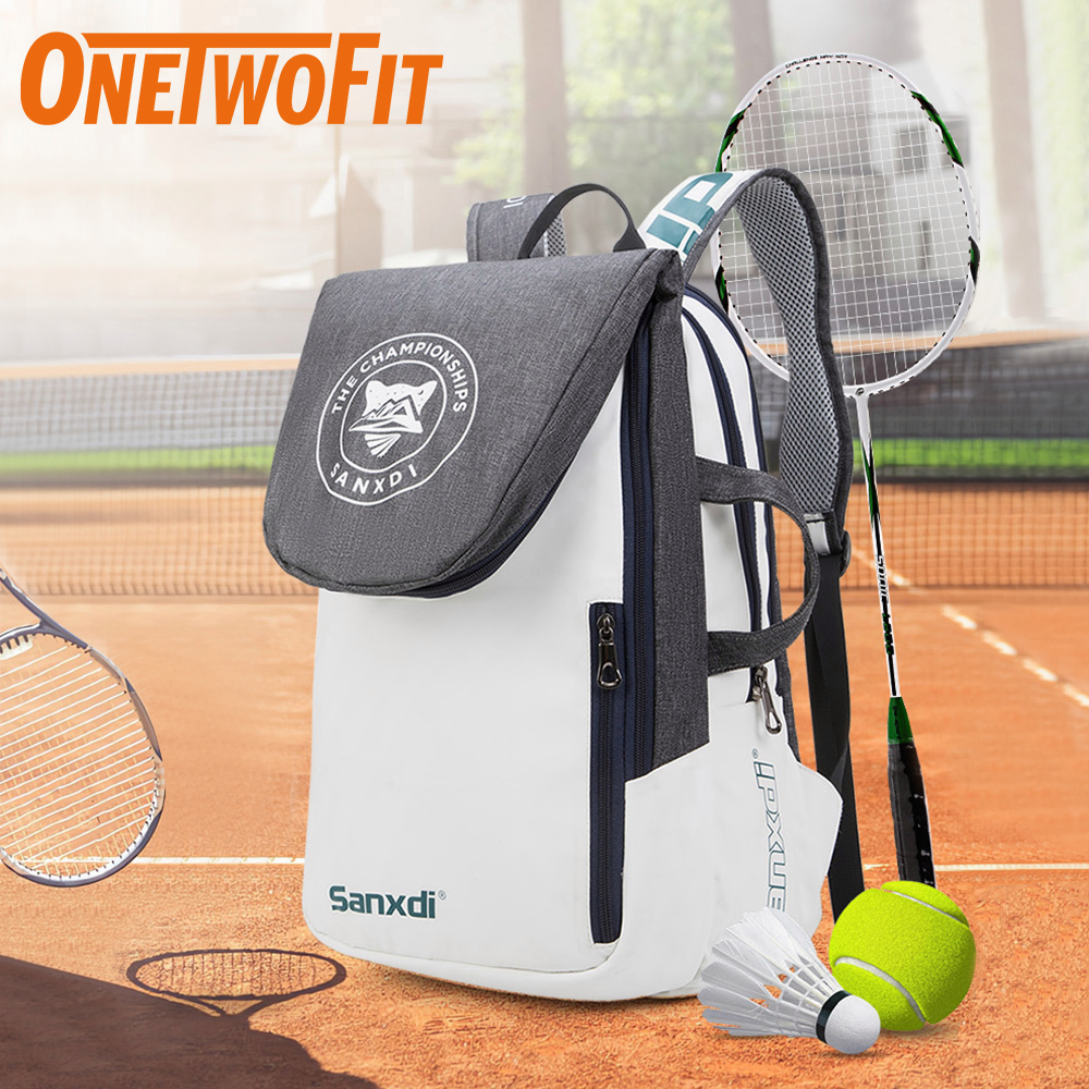 Jual OneTwoFit Tas Ransel Badminton Ransel Raket Multifungsi Foldable ...
