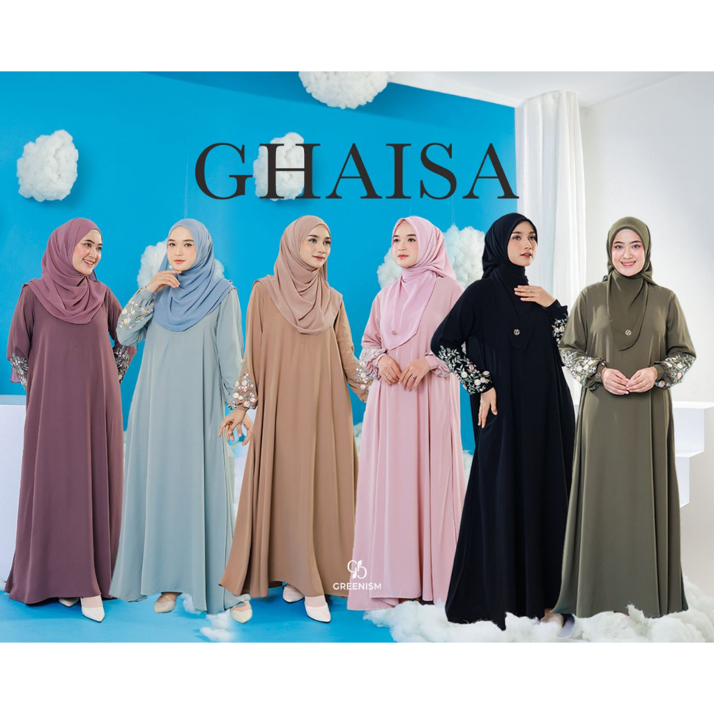 Jual GHAISA DRESS BY GREENISM (DRESS ONLY) | Shopee Indonesia