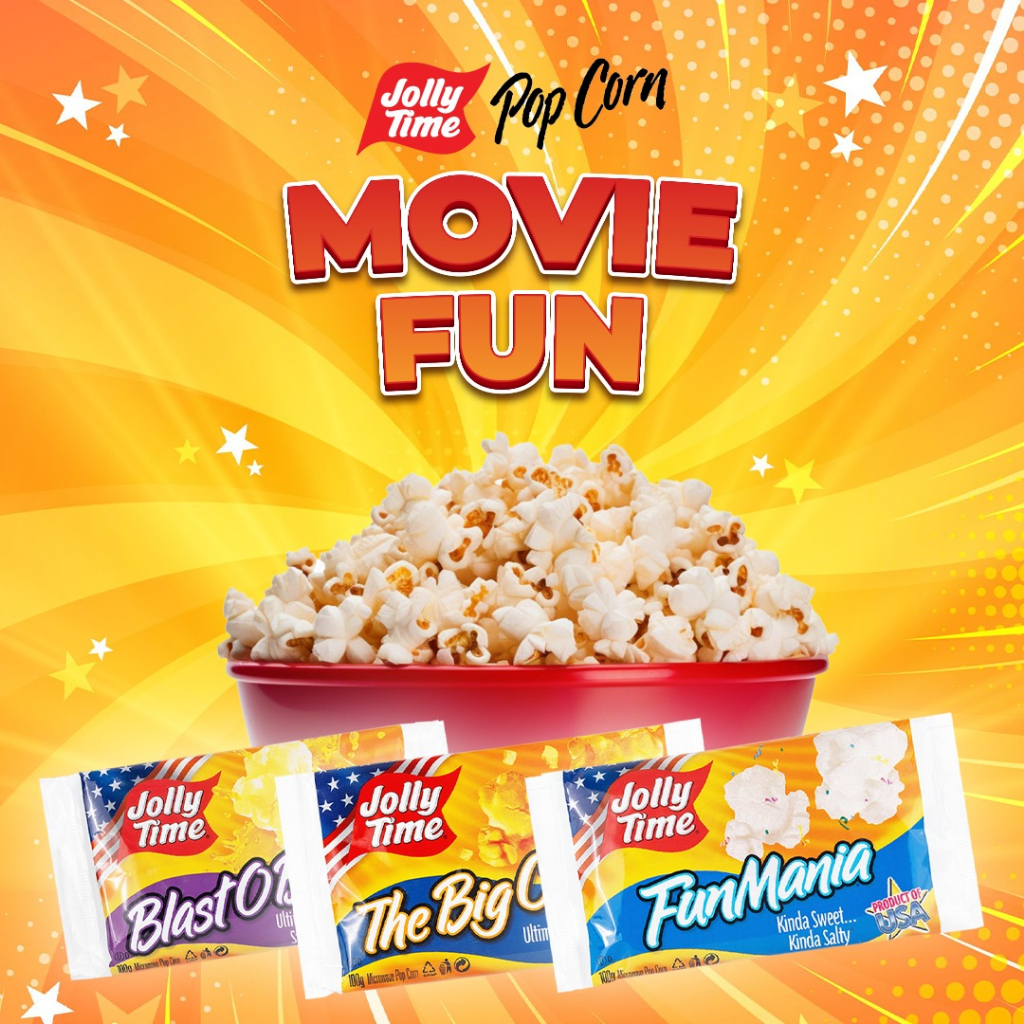 Jual Jolly Time - Paket Movie Fun (1BOB, 1FM, 1TBC) - Mircowave Popcorn ...