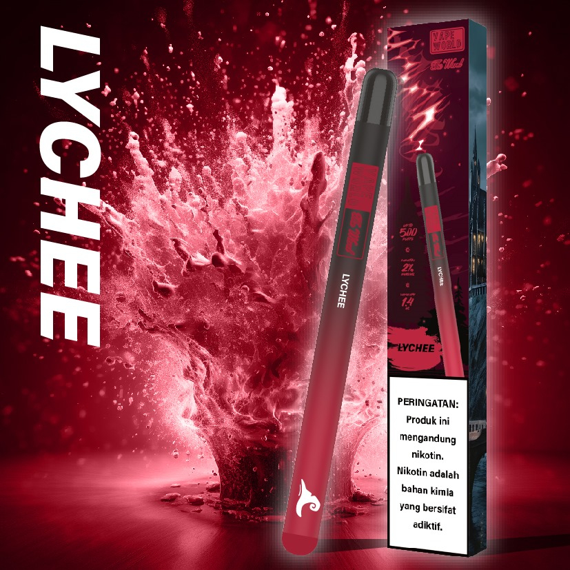 Jual VAPE WORLD THE WAND LYCHEE | Shopee Indonesia