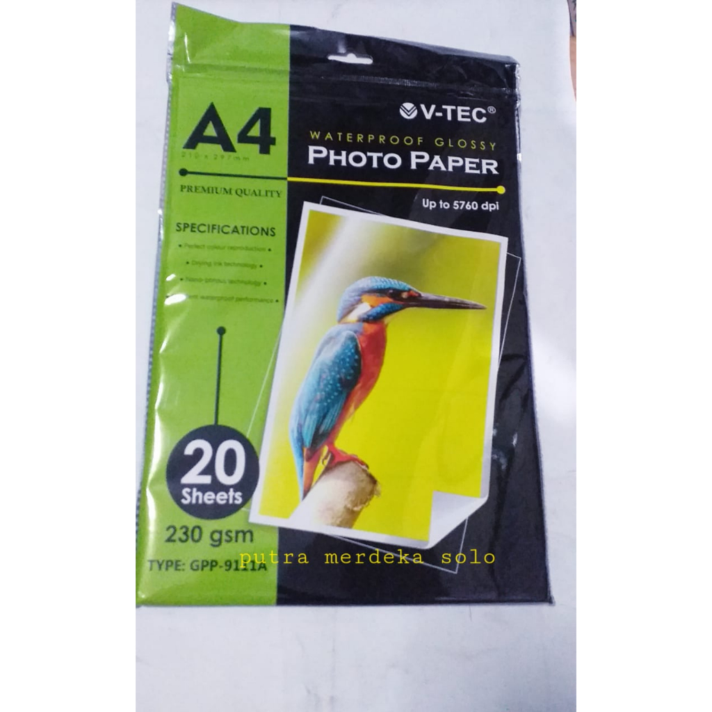 Jual Kertas Foto, Sticker Photo, Photo Paper, Glossy, Silky BluePrint V ...