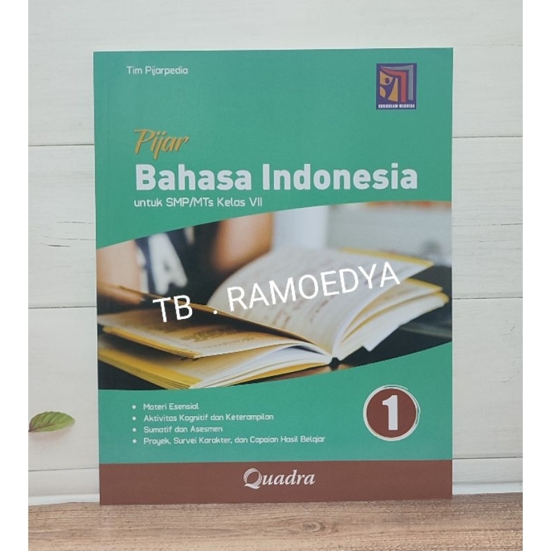 Jual Buku Pijar Bahasa Indonesia SMP/MTs kelas VII Kurikulum Merdeka Quadra | Shopee Indonesia