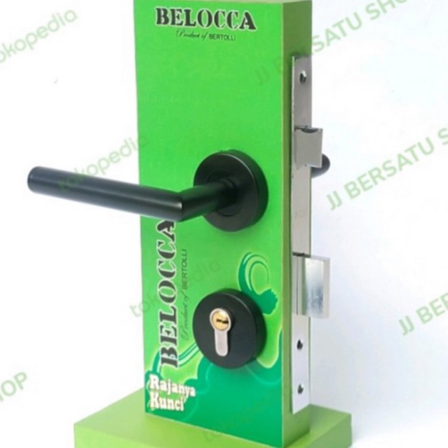 Jual Belloca kunci pintu Pisah Roses Hitam Sus 304/ roses hitam/ handle ...