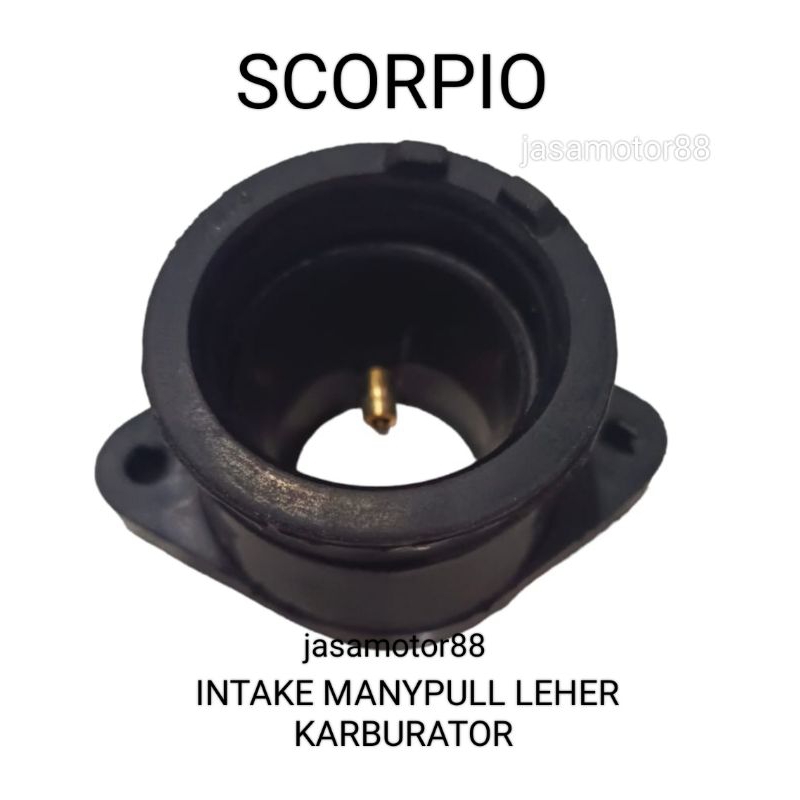 Jual INTAKE MANIPUL LEHER KARBURATOR SCORPIO | Shopee Indonesia