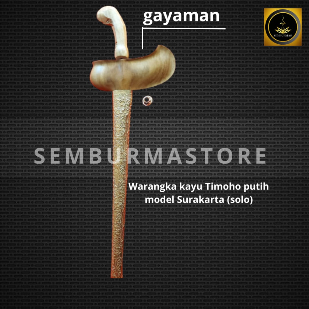 Jual Warangka Keris Garap Halus- Ladrang Dan Gayaman Surakarta (solo ...