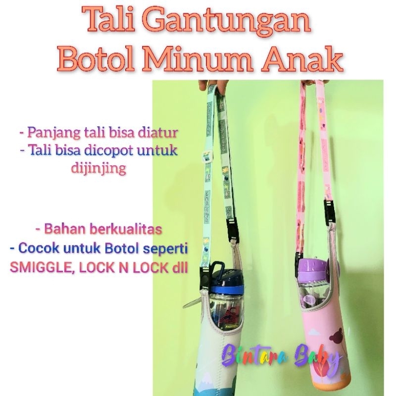 Jual Pelindung Botol Minum Smiggle Bertali bisa untuk botol smiggle ...