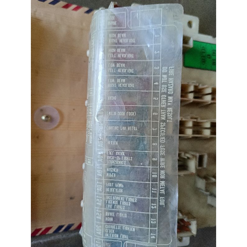 Jual fuse box original copotan Accord eksekutif 1985 | Shopee Indonesia